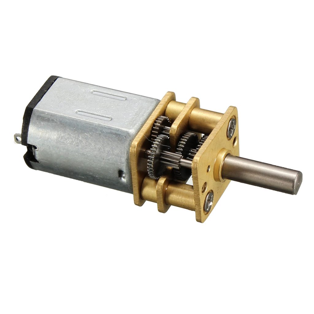 Dc Motor 12v 200 Rpm High Torque Electric Micro Speed Geared Motor ...